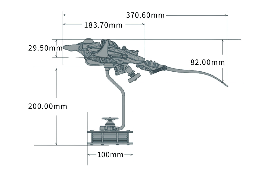Innovative Mechanical Metal Manta Ray Model Steampunk Style Metal Manta ...