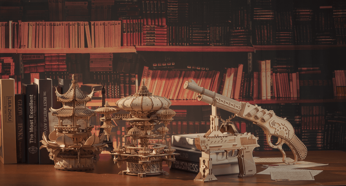 Rokr Geek - DIY Craft Kits & 3D Wooden Puzzles for Family Building