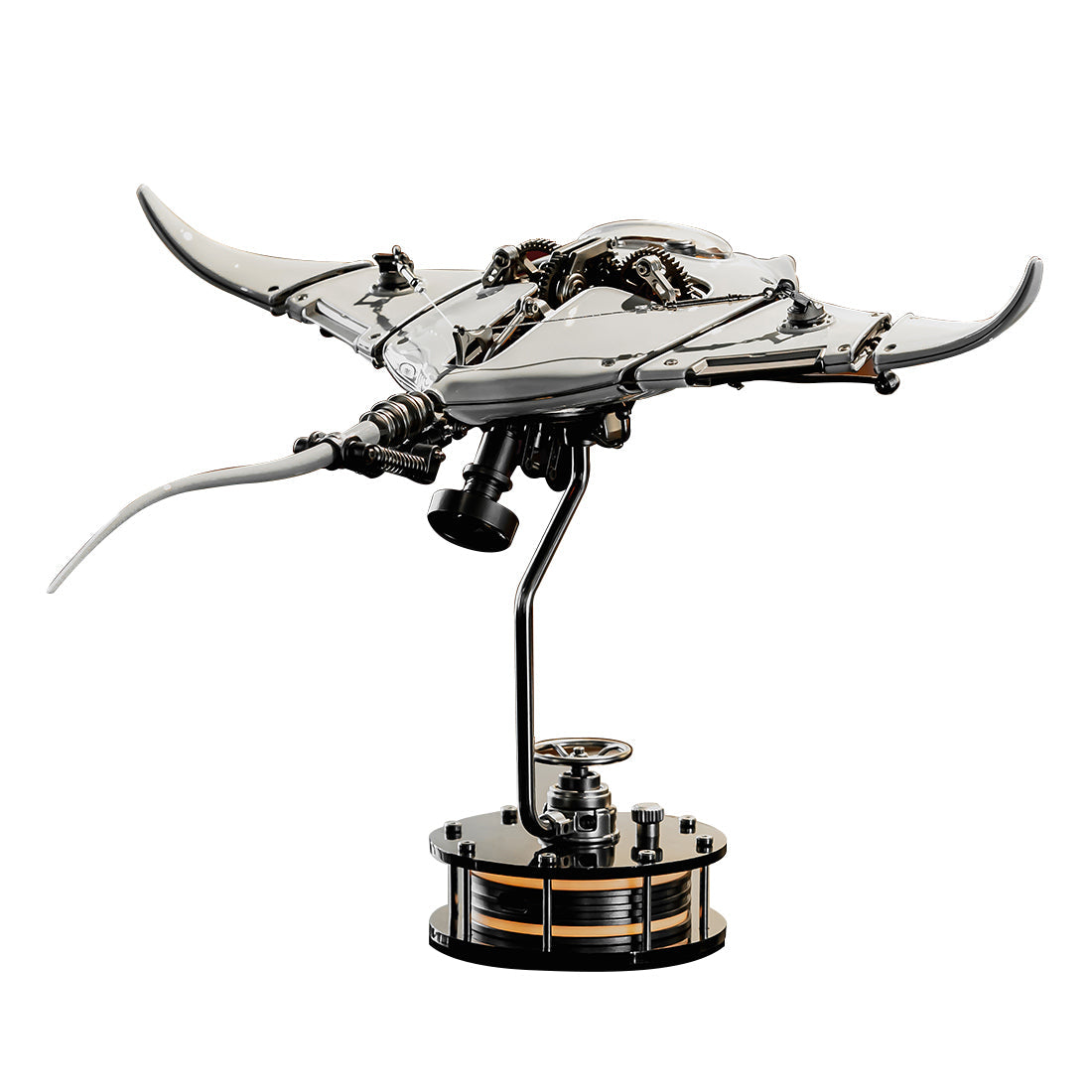 Innovative Mechanical Metal Manta Ray Model Steampunk Style Metal Manta ...