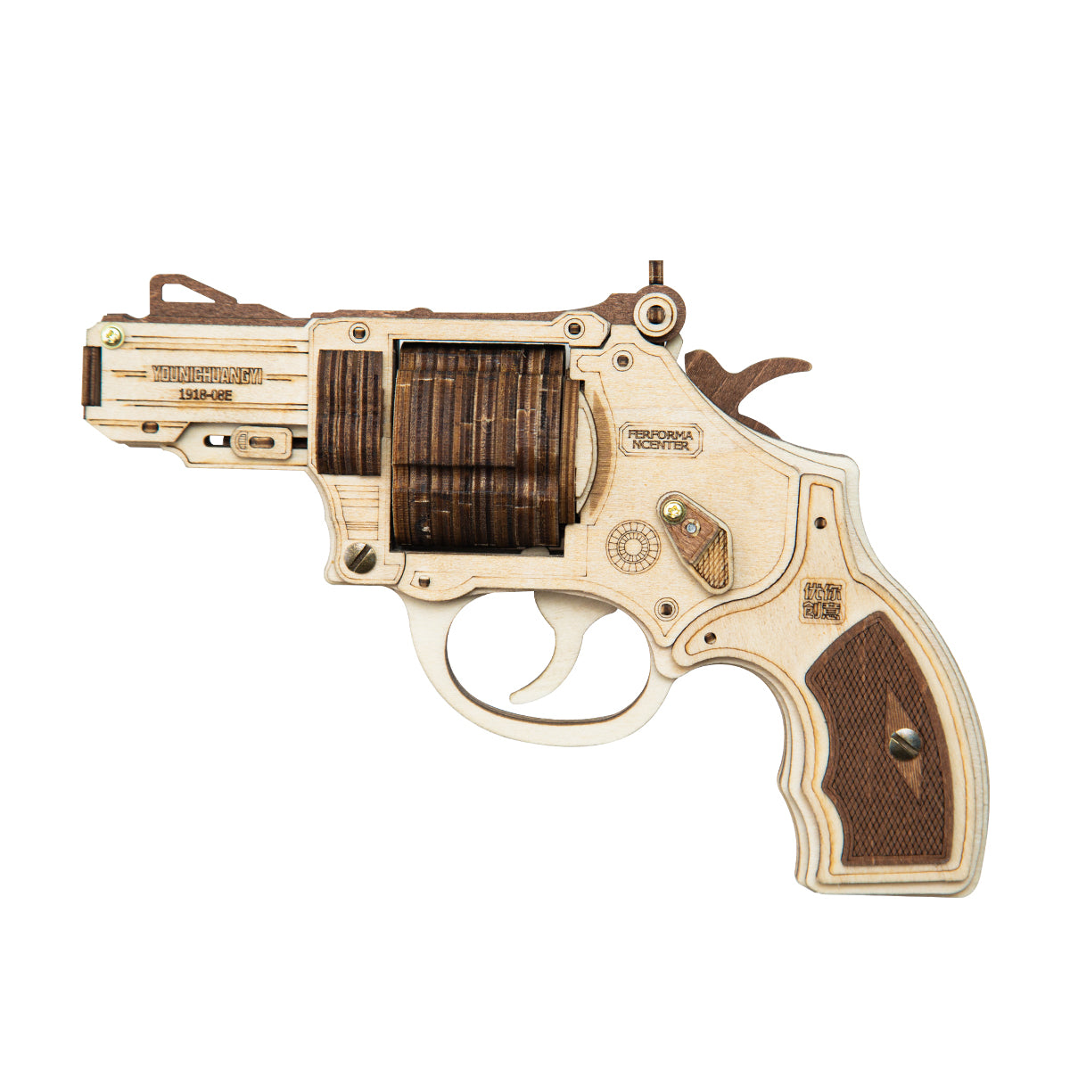 Rokrgeek 3D Small Arms Wooden Gun Model