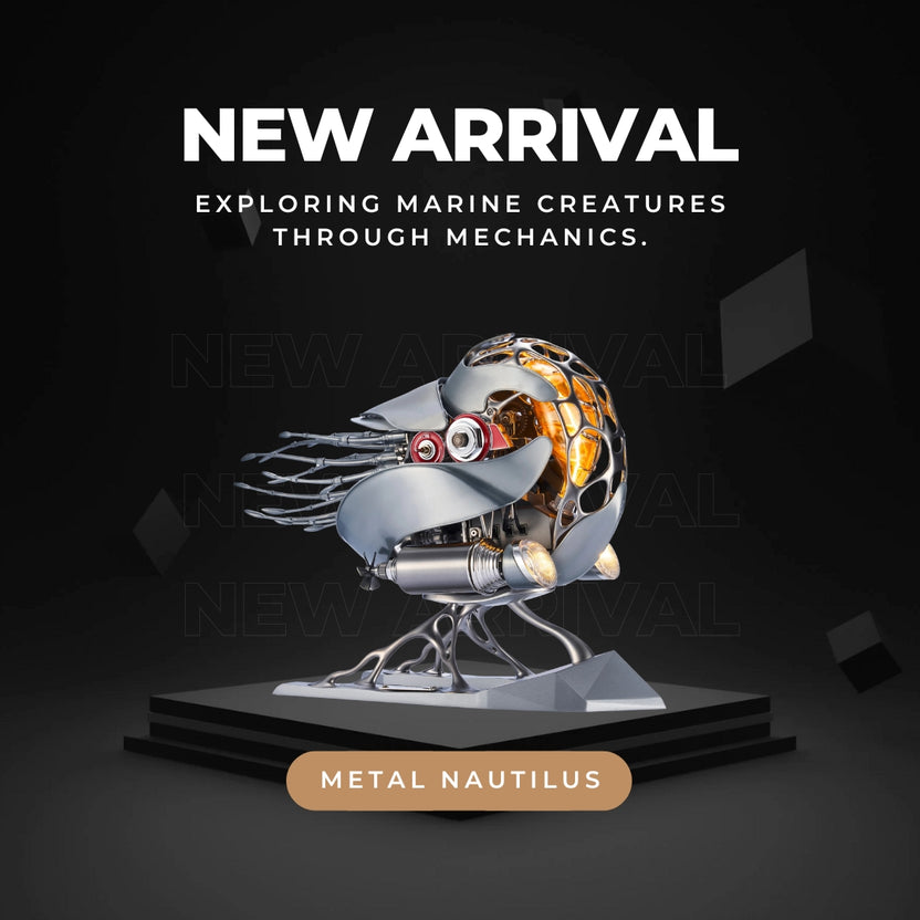 Innovative Mechanical Metal Manta Ray Model Steampunk Style Metal Manta ...