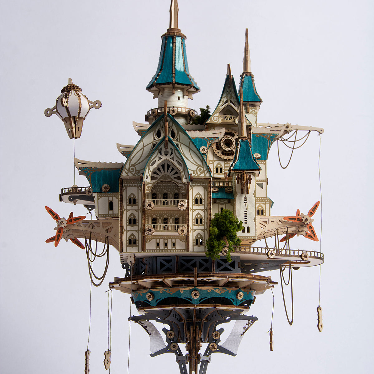 Rokrgeek Fantasy Steam Castle 3D Wooden Puzzle – Rokr Geek