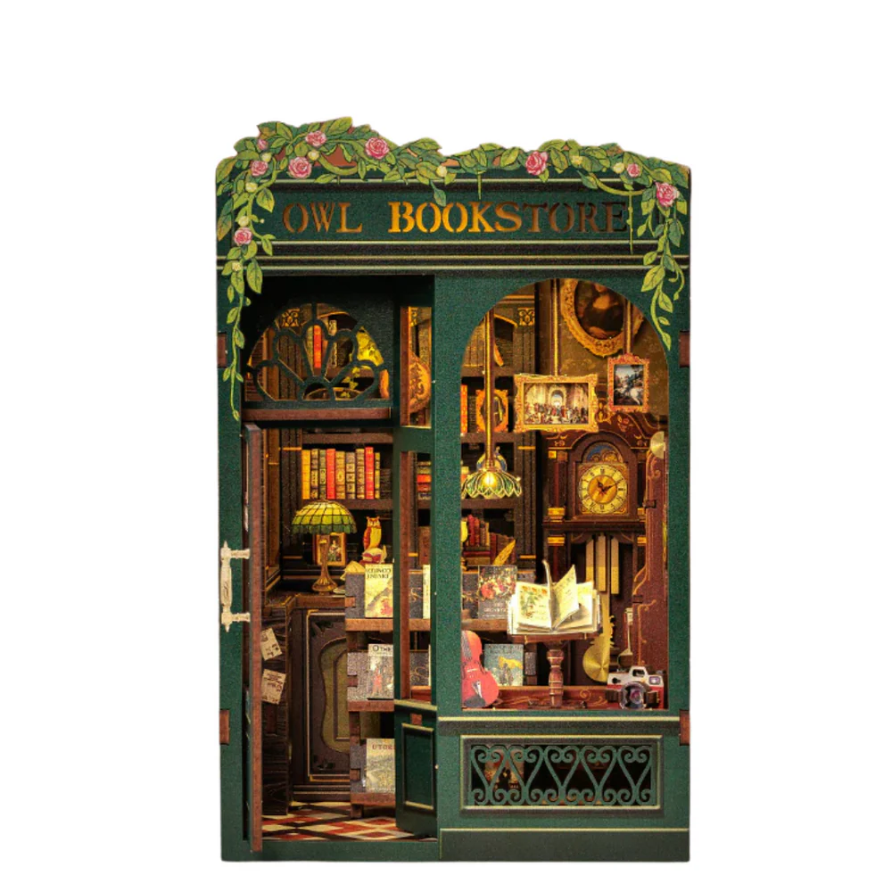 Owl Bookstore DIY Book Nook Kit – Rokrgeek