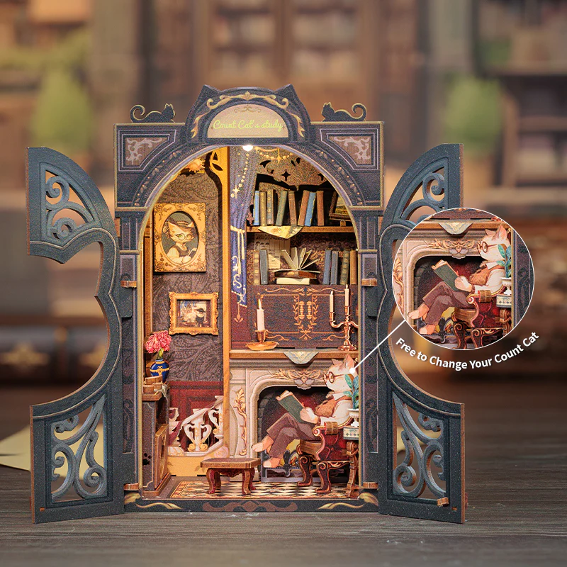 Book Nooks, DIY Bookshelf Insert Kits - Rokr Geek – Rokrgeek